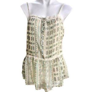 Johnny Was | Tops | Johnny Was 4 Love And Liberty Silk Floral Tank S ...